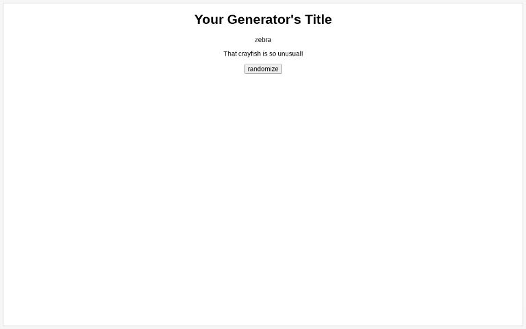 Ho867y7in2 ― Perchance Generator