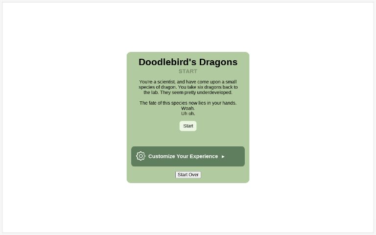 Doodlebird's Dragons ― Perchance Generator