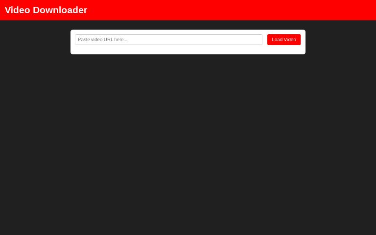 Video Downloader ― Perchance Generator