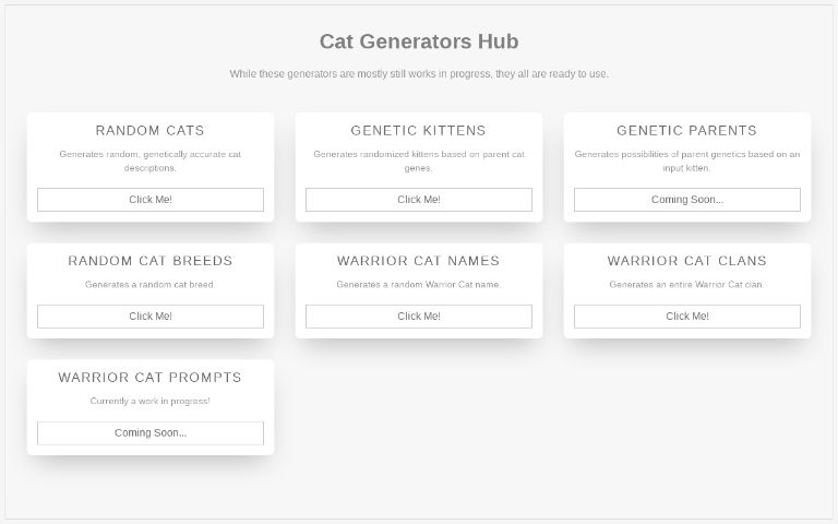 Cat Generators Hub