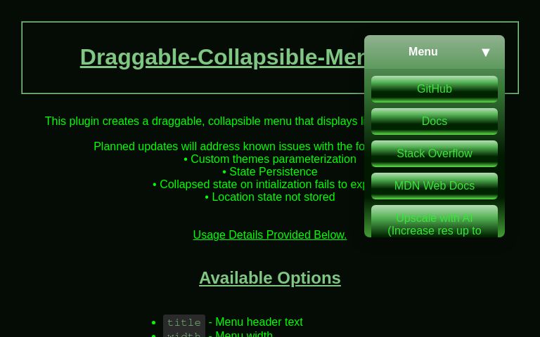 Draggable-Collapsible-Menu-Plugin