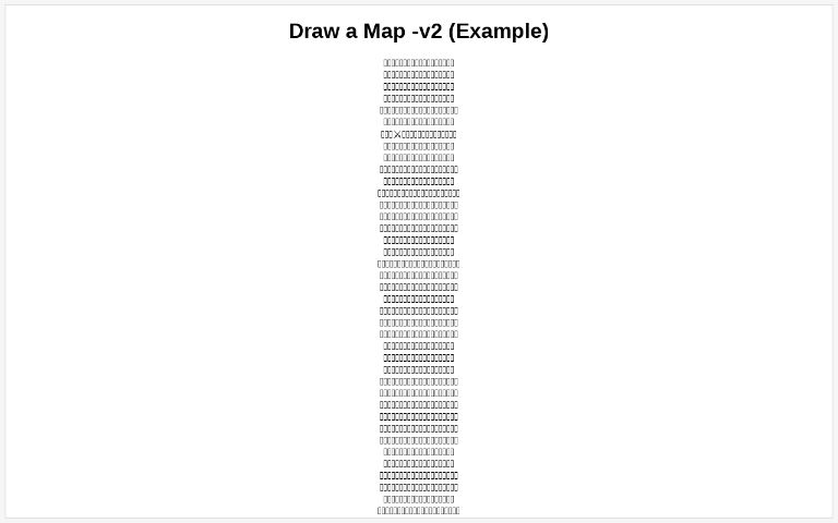 Draw a Map -v2 (Example) ― Perchance Generator