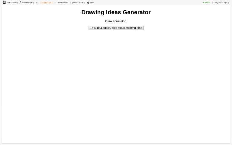 Drawing Ideas Generator