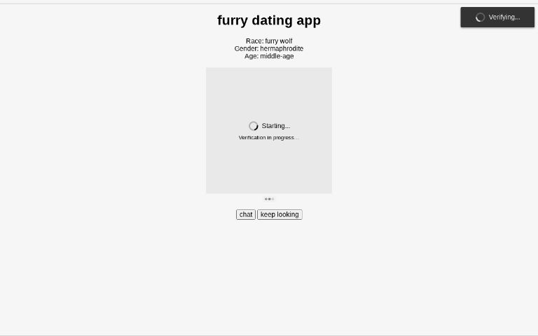 furry dating app ― Perchance Generator
