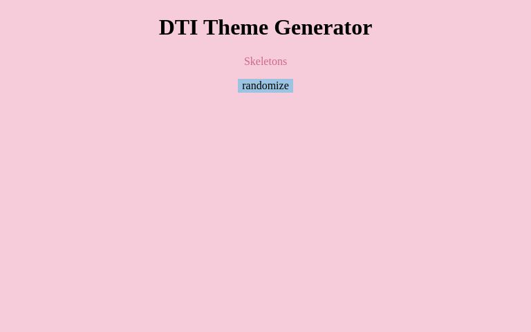 DTI Theme Generator