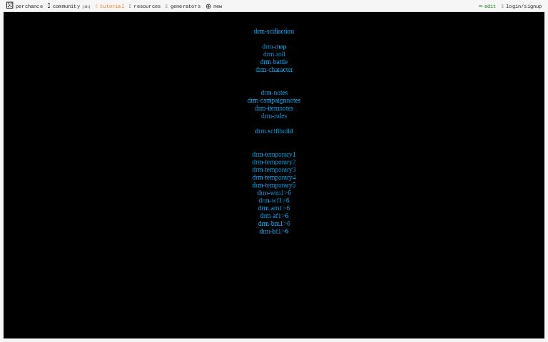 Drm Links ― Perchance Generator