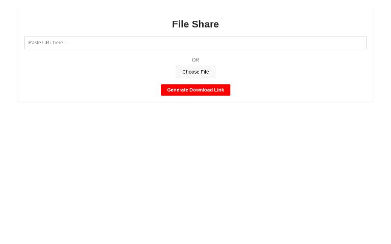File Share ― Perchance Generator