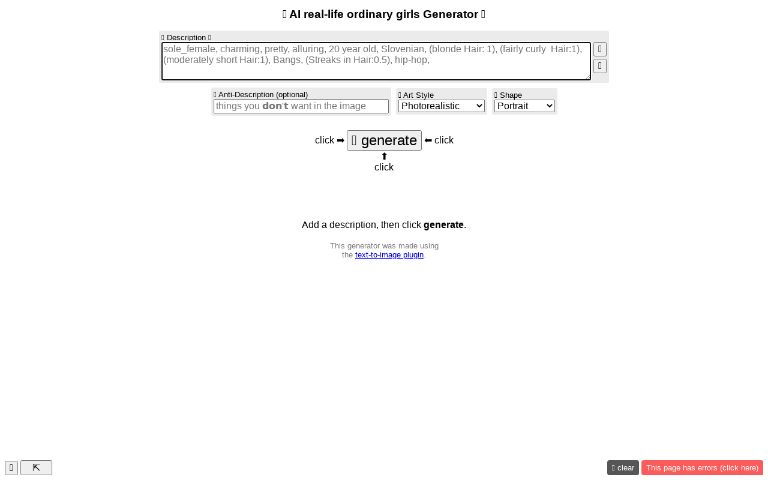 AI real-life ordinary girls Generator (free, no sign-up, no limits)