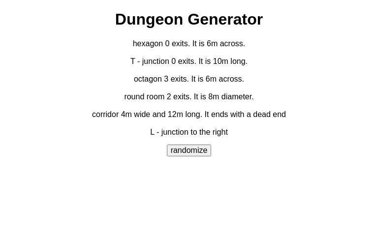Dungeon Generator