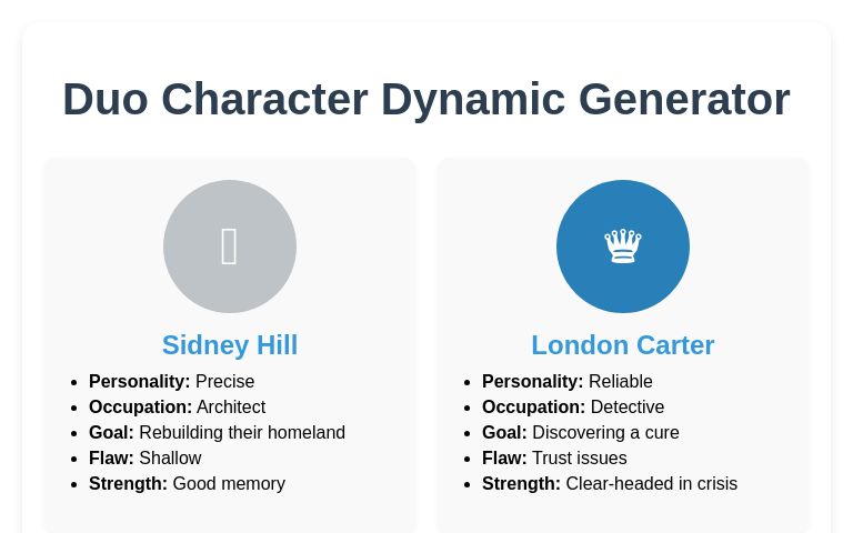 Duo Character Dynamic Generator