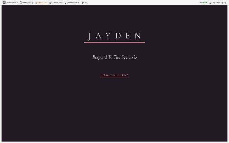 My Cool Student Name Generator