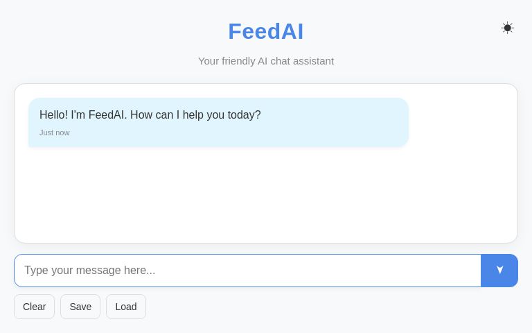 FeedAI ― Perchance Generator
