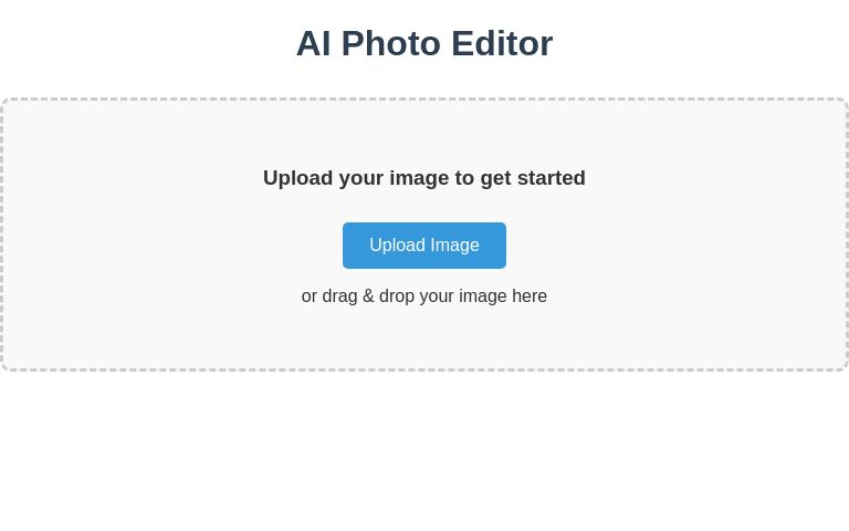 AI Photo Editor ― Perchance Generator