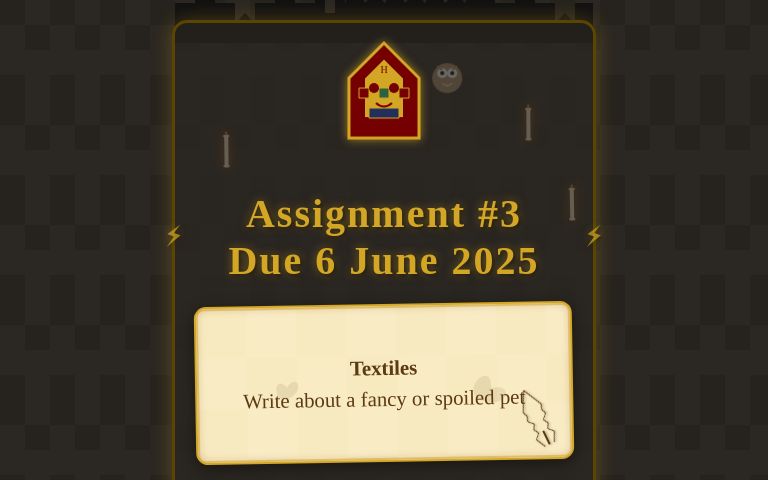 Assignment #3 Due 6 June 2025 ― Perchance Generator