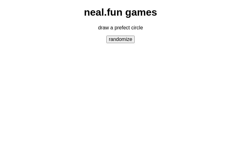 neal.fun games ― Perchance Generator