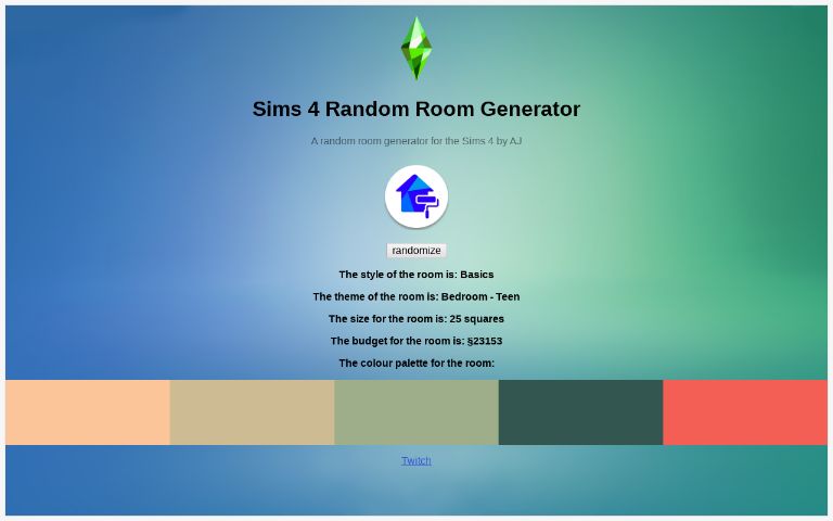 Sims 4 Random Room Generator