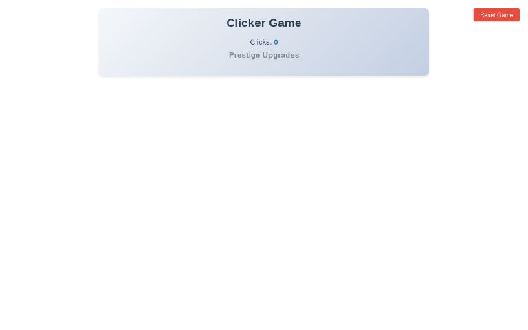 Clicker Game ― Perchance Generator