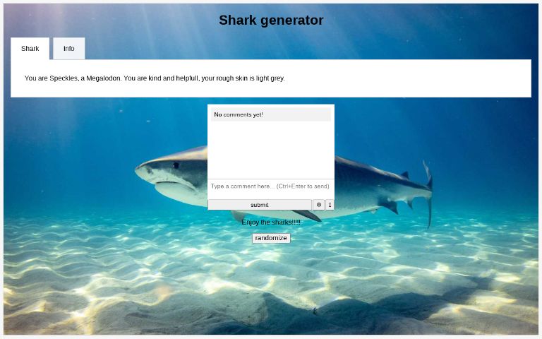 Shark generator
