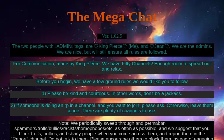 The Mega Chat