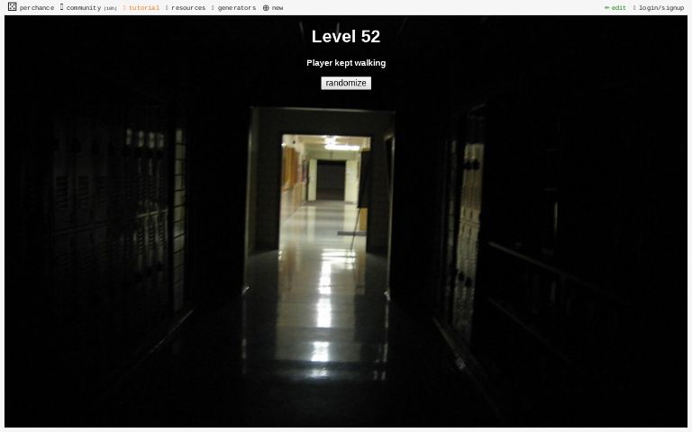 Level 52 ― Perchance Generator