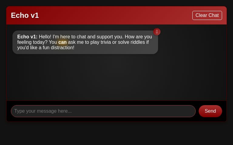 Echo v1 ― Perchance Generator