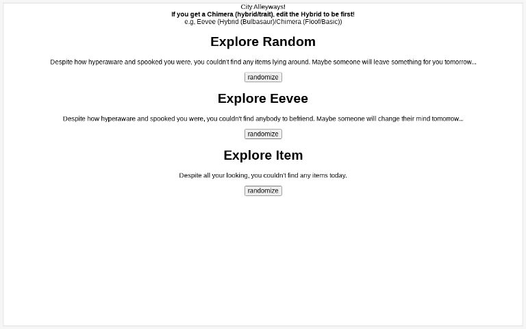 Explore Random ― Perchance Generator