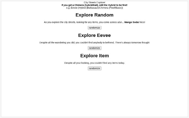 Explore Random ― Perchance Generator