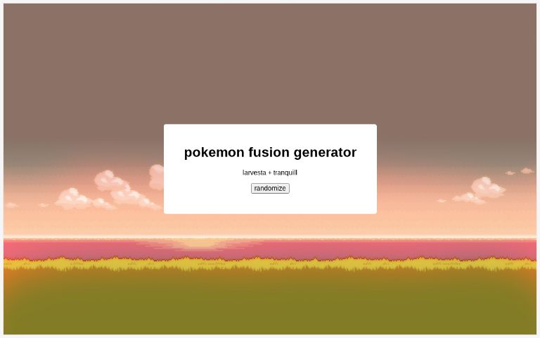 pokemon fusion generator