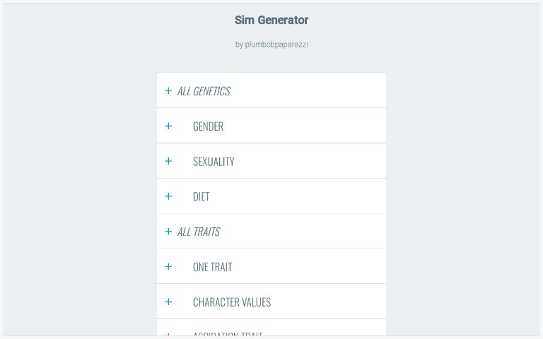 Sim Generator