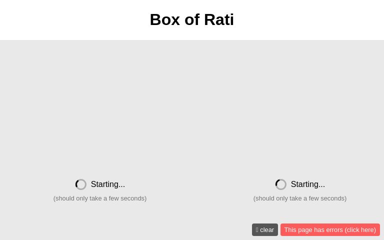 Box of Rati ― Perchance Generator