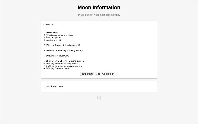 Moon Information ― Perchance Generator