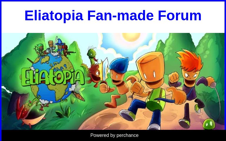 Eliatopia Fan-made Forum ― Perchance Generator