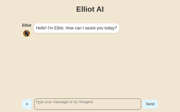 Elliot AI ― Perchance Generator