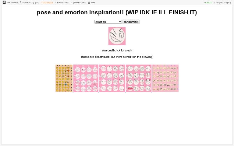 pose and emotion inspiration!! (WIP IDK IF ILL FINISH IT) ― Perchance ...