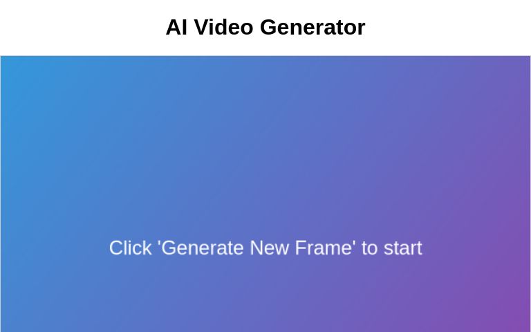 AI Video Generator