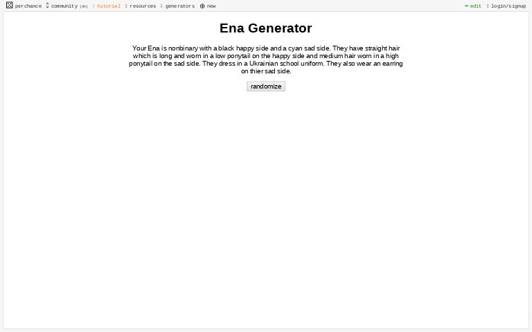 Ena Generator