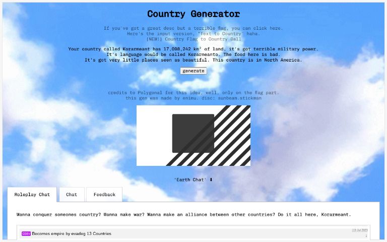 Country Generator