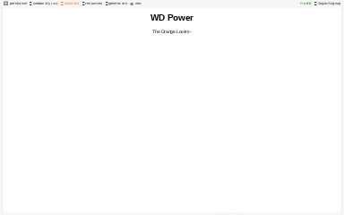 WD Power ― Perchance Generator