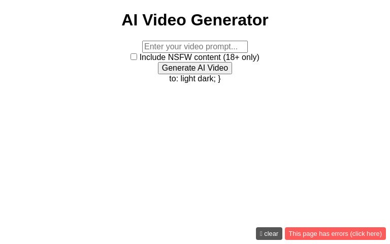 AI Video Generator