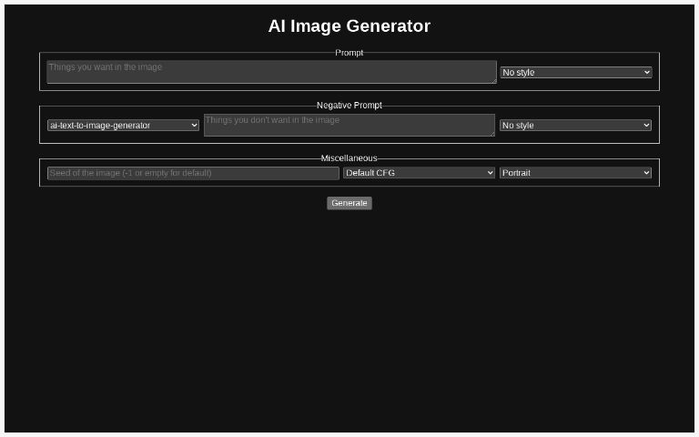 AI Image Generator