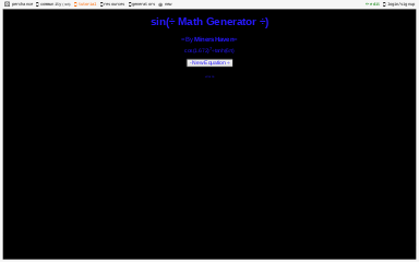 Math Generator