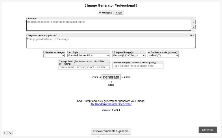 Fast Free No Limit AI Image Generator (Text to Image)