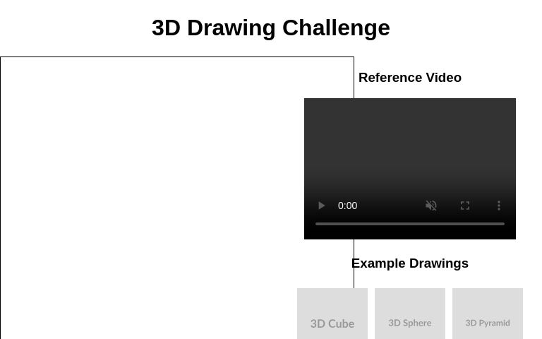 3D Drawing Challenge ― Perchance Generator