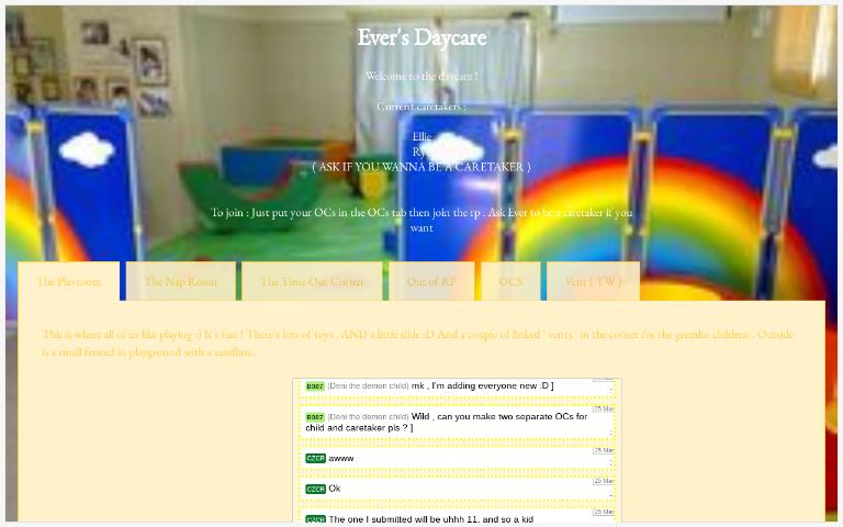 Ever's Daycare ― Perchance Generator