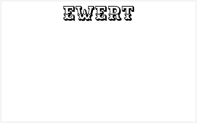 Ewert ― Perchance Generator