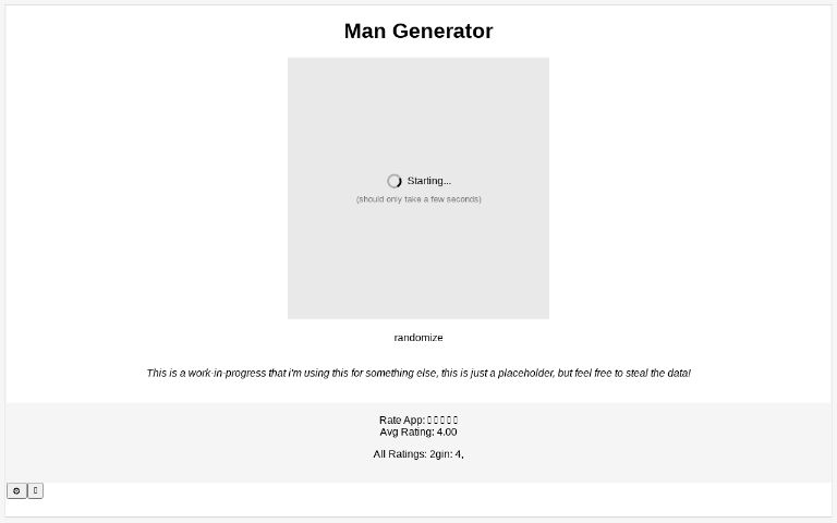 Man Generator