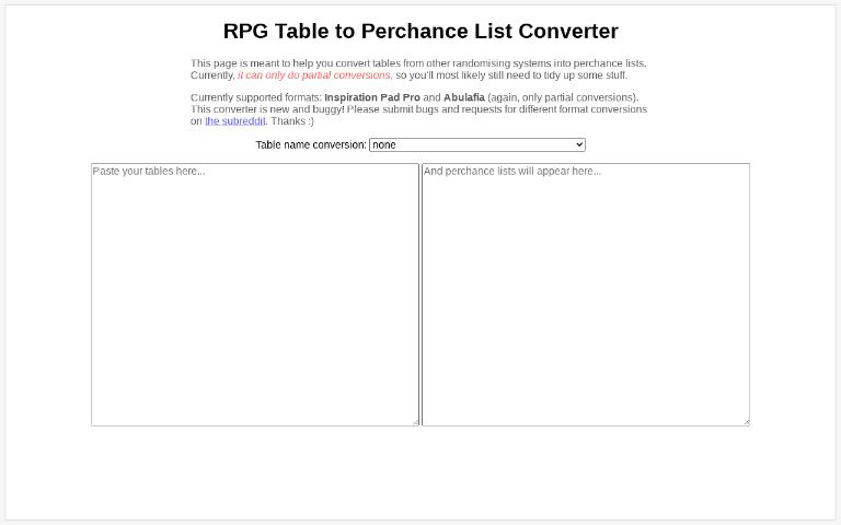 Recently Updated Generators ― Perchance