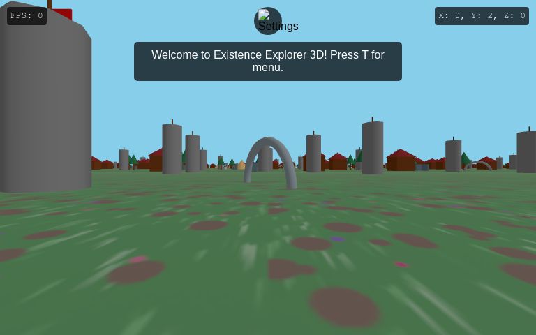 Existence Explorer 3D ― Perchance Generator