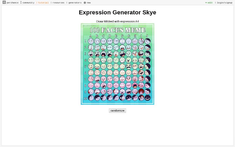 Expression Generator Skye