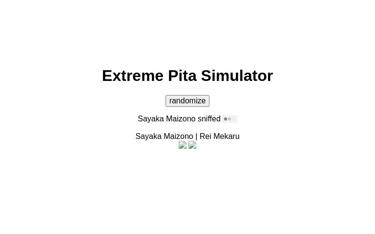 Extreme Pita Simulator ― Perchance Generator